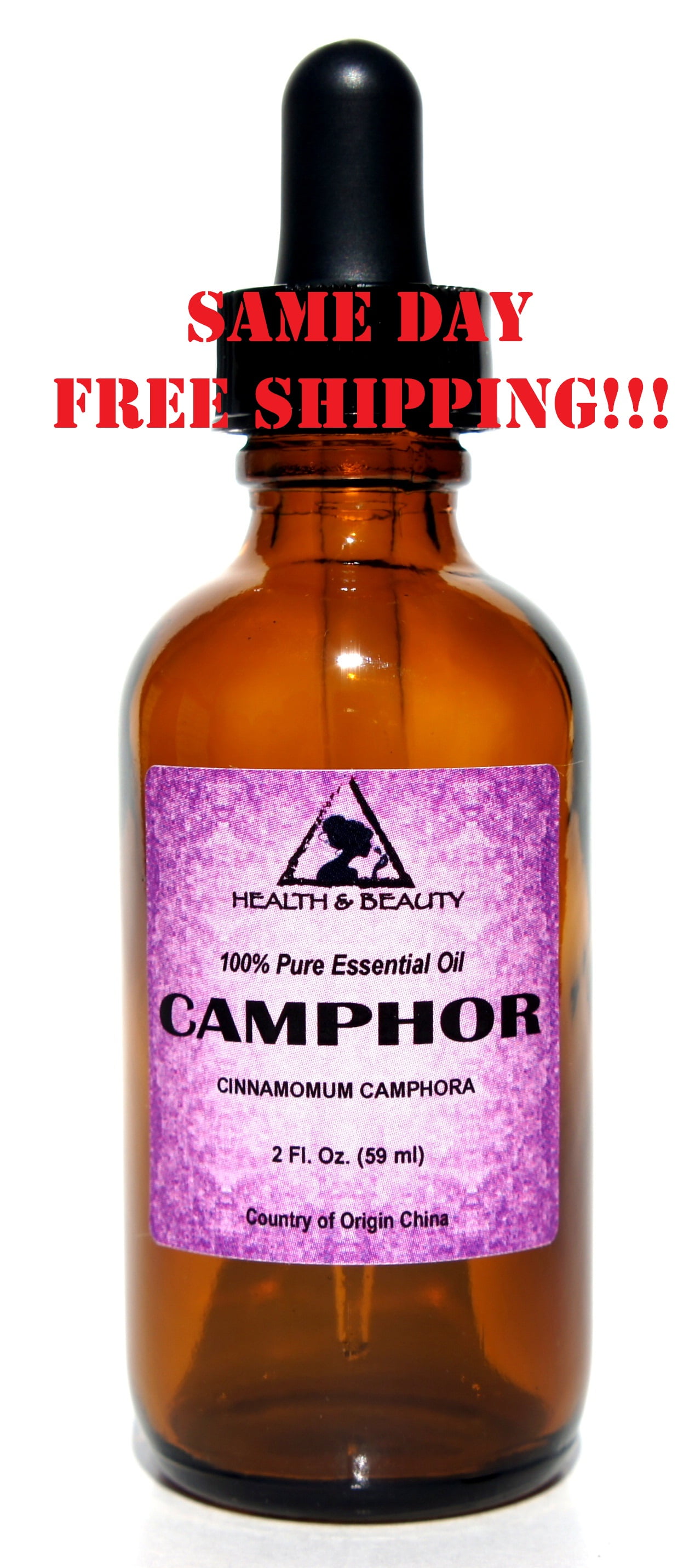 CAMPHOR ESSENTIAL OIL AROMATHERAPY 100% PURE NATURAL GLASS DROPPER 2.0 ...