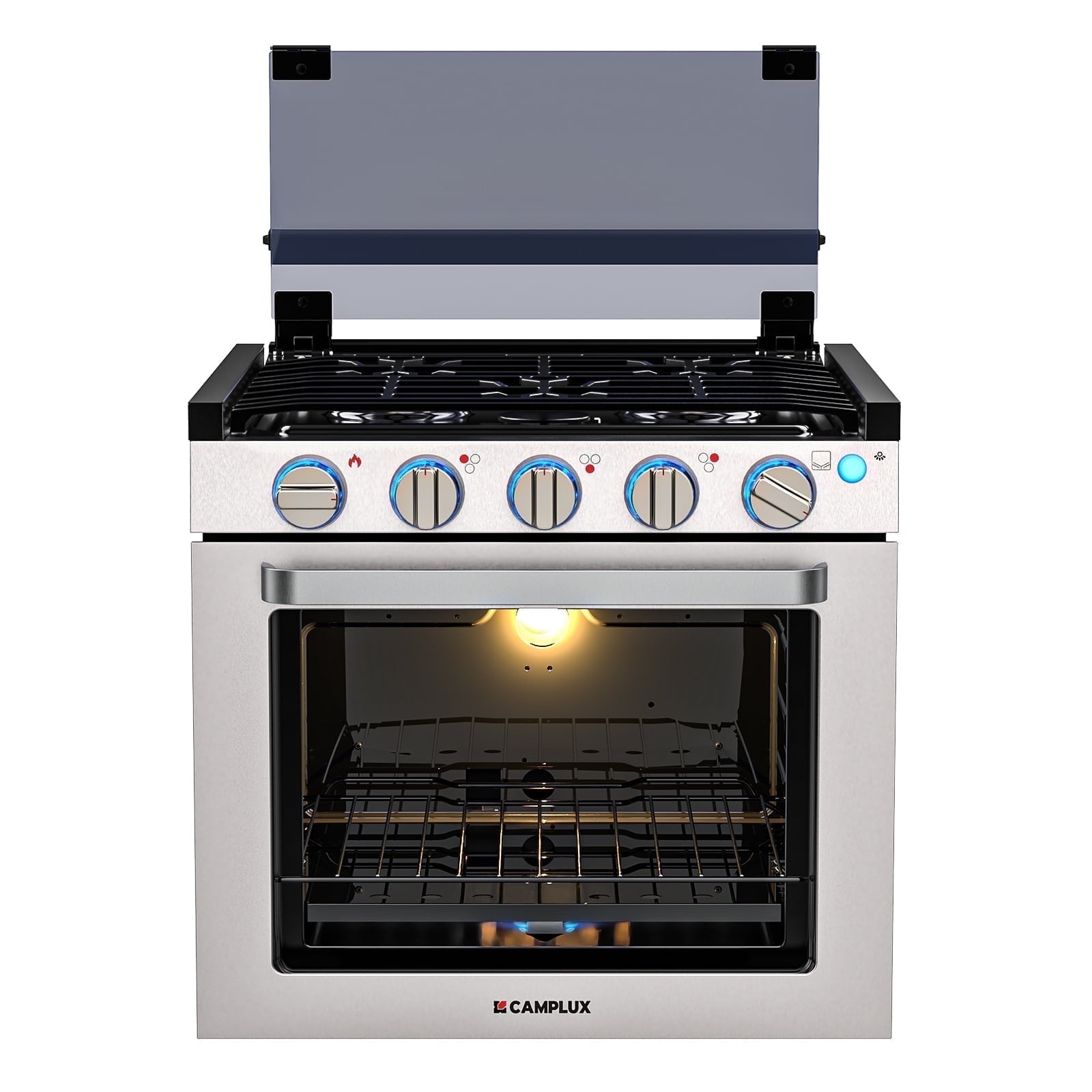 CAMPLUX 21 In RV Stove Gas Range , Gas Range Oven with 3 Burners ...
