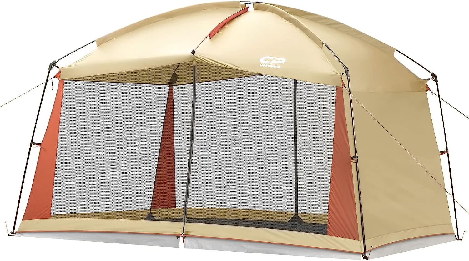 CAMPROS Screen Tent 12x10 ft Canopy Shelter with Steel Poles UV ...