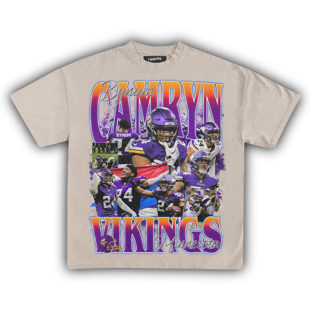 CAMRYN BYNUM TEE, Bootleg Print Front Shirt, Football Fan Shirt, Unisex ...
