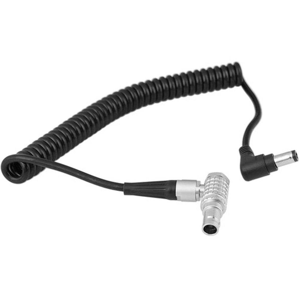 CAMVATE Coiled 2 Pin Push-Pull Connector to DC 2.5mm Plug Power Cable ...