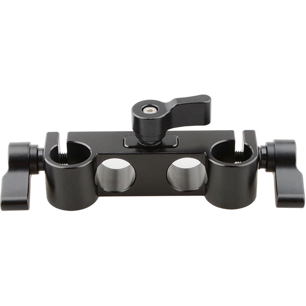 CAMVATE Offset Railblock Clamp 15mm Right Angel Rod Clamp, Black Knob ...