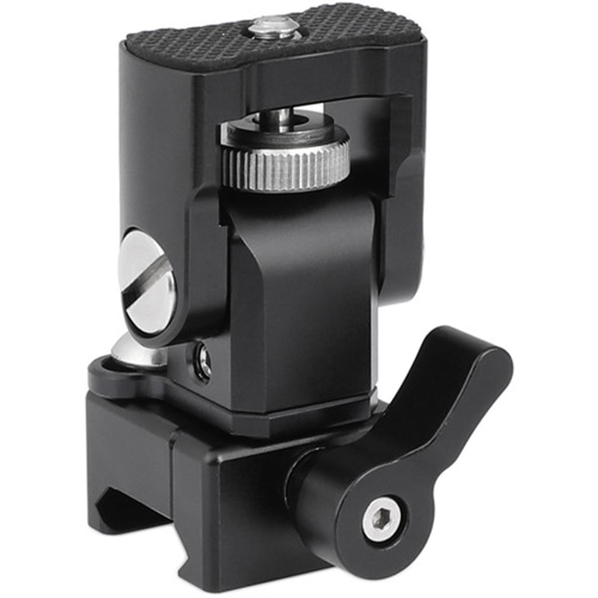 CAMVATE Tilting Monitor Support Bracket with Quick Release NATO Clamp ...