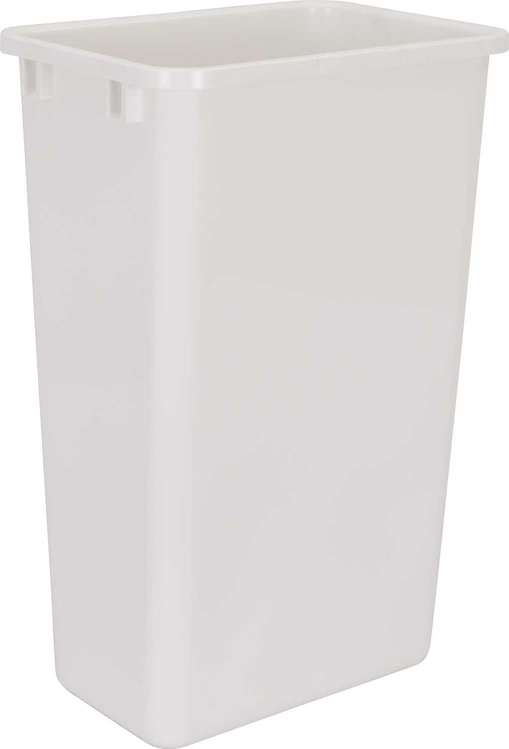 CAN-50W Plastic Waste Container, White - Walmart.com
