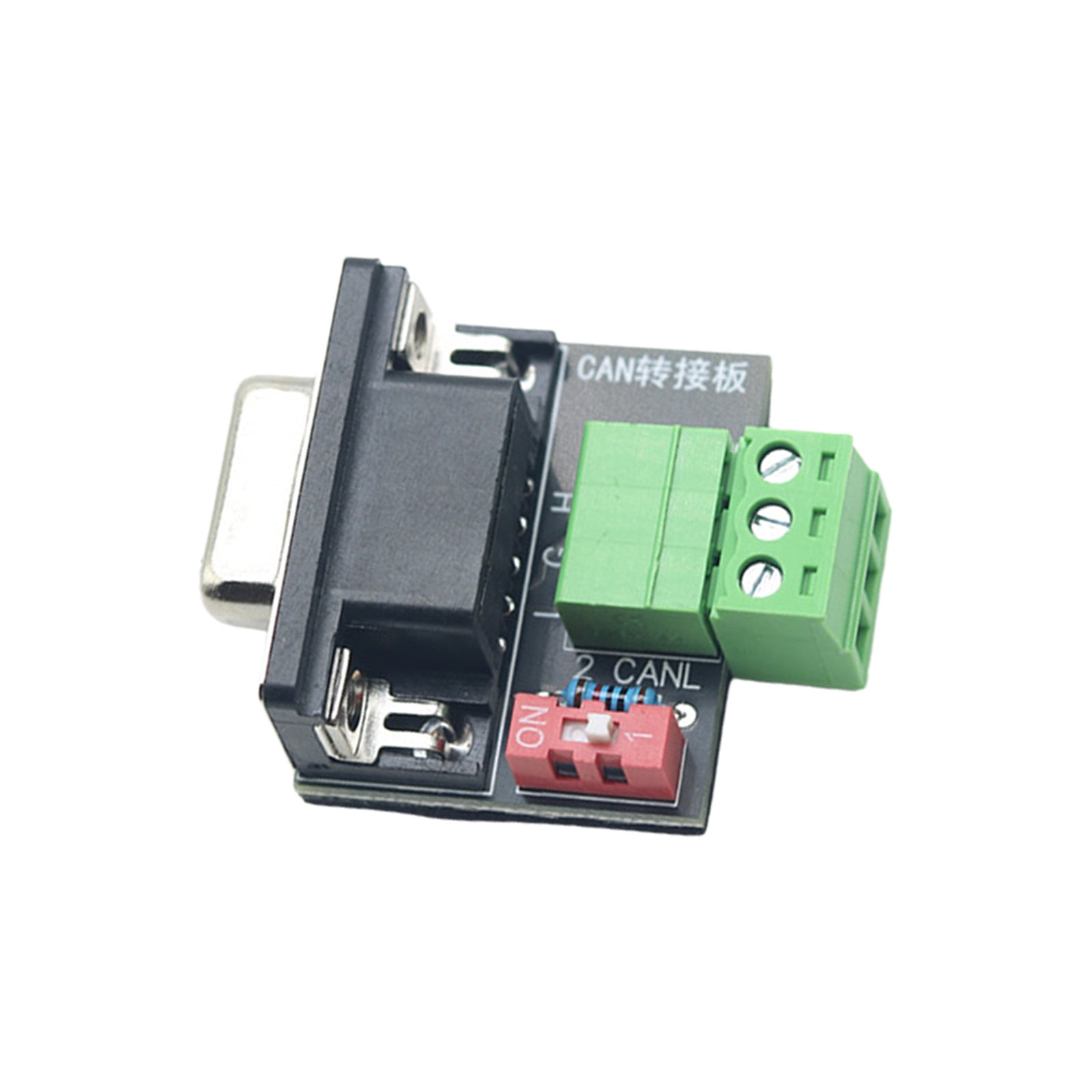 CAN Bus Adapters Board Integrated 120Ohm Resistors DB9s Female Port USB ...