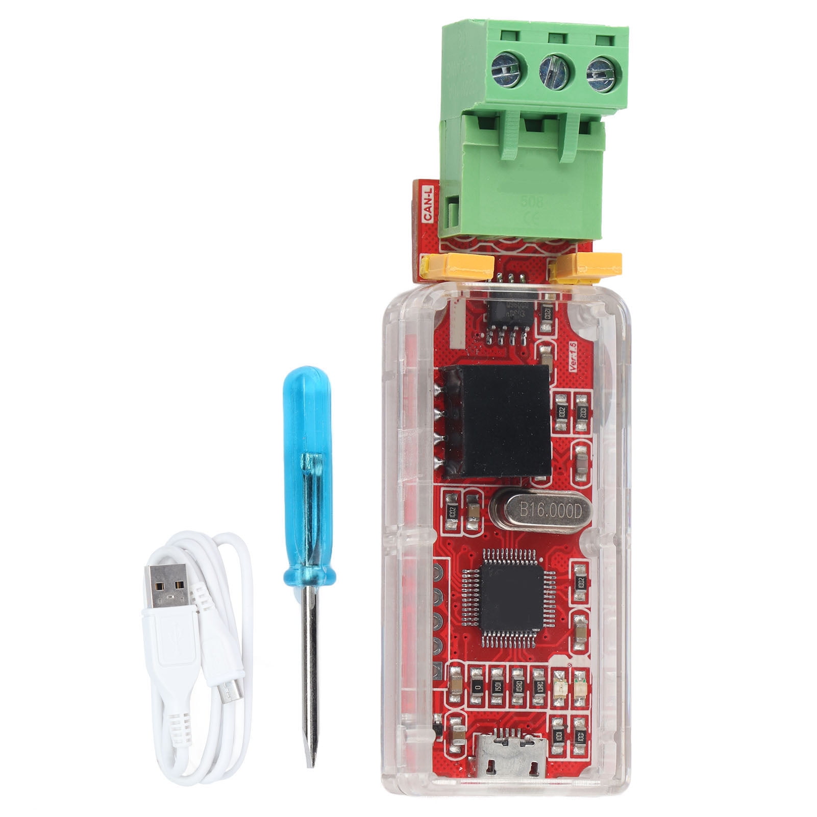 CAN Bus Analyzer USB Adapter, 1 Channel, 2-Way Isolation, Electronic ...