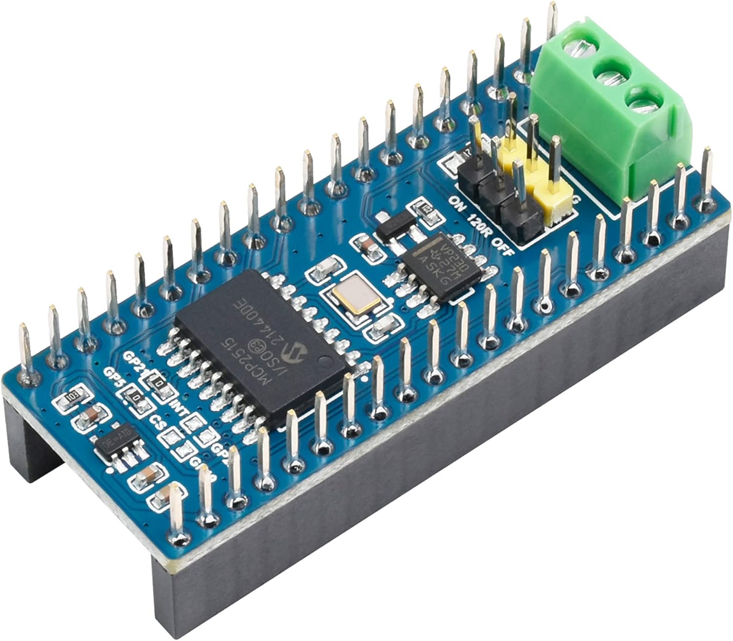 CAN Bus Module for Raspberry Pi Pico/Pico W, Enabling Long Range Communication Through SPI ...