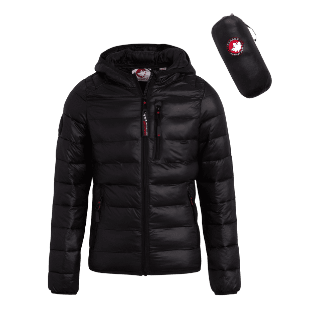 CANADA WEATHER GEAR Girls Puffer Jacket - Lightweight Packable Bubble ...