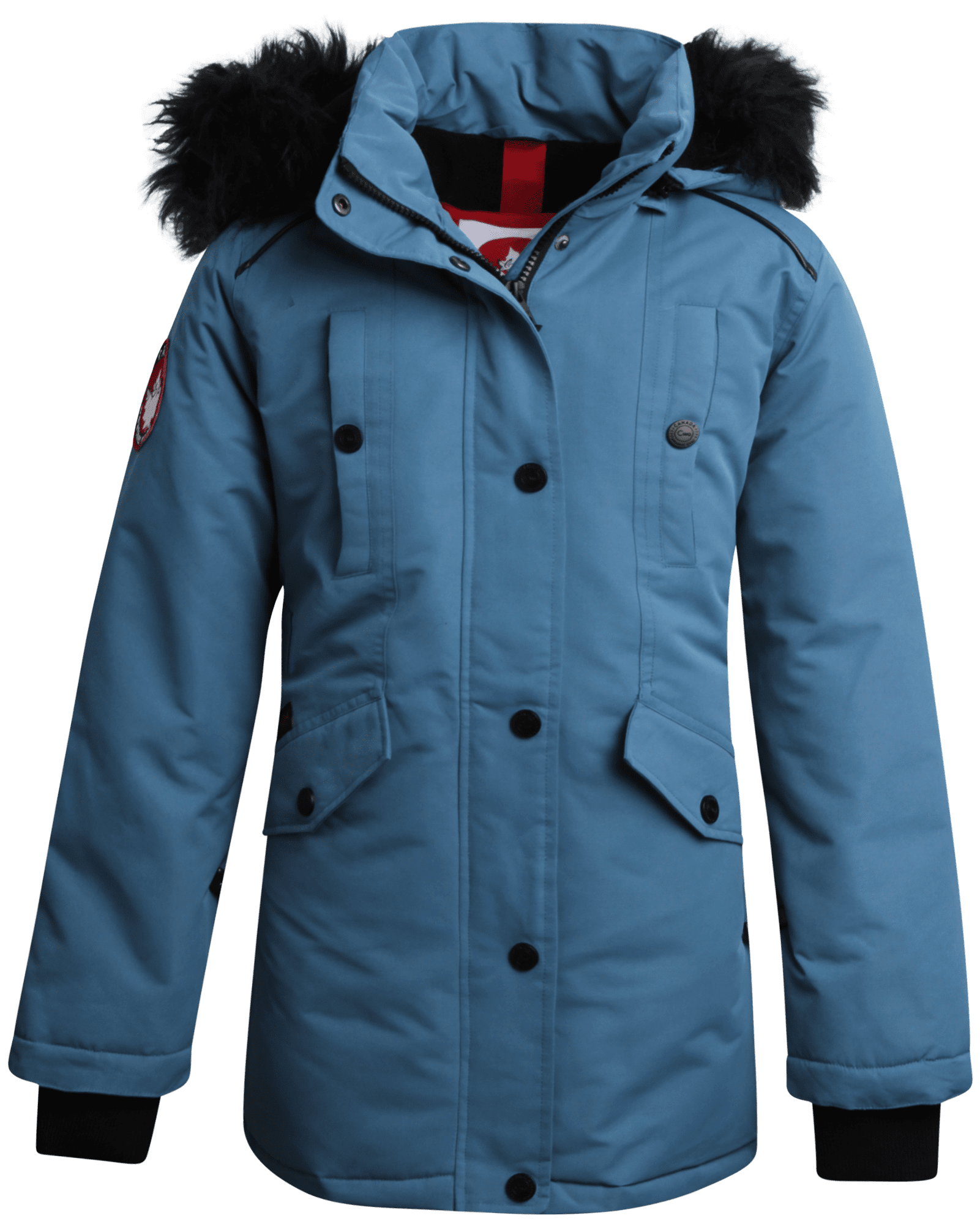 CANADA WEATHER GEAR Girls' Winter Jacket - Stadium Expedition Parka ...