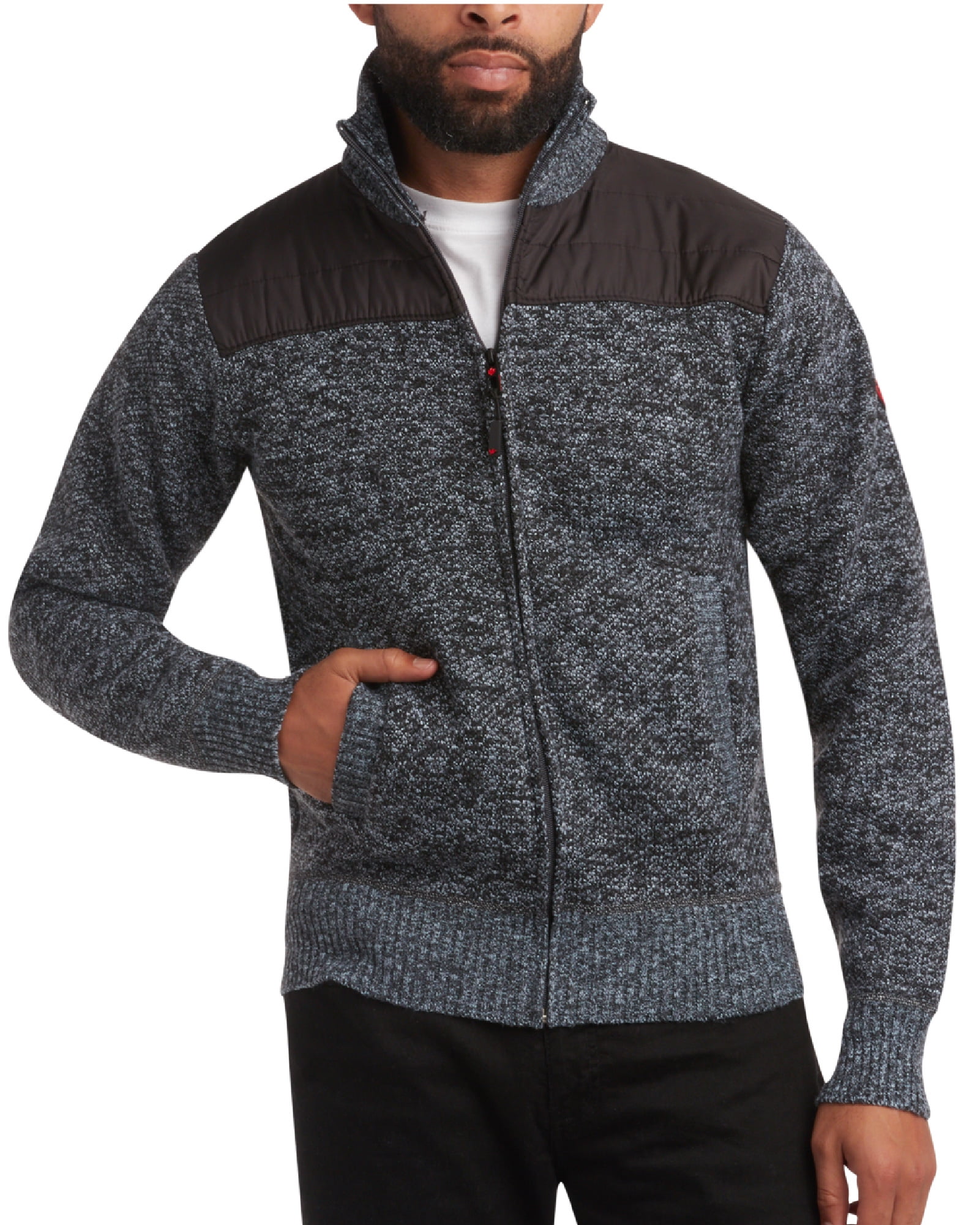 CANADA WEATHER GEAR Men's Sweater - Classic Zip Up Polar Fleece Mens ...