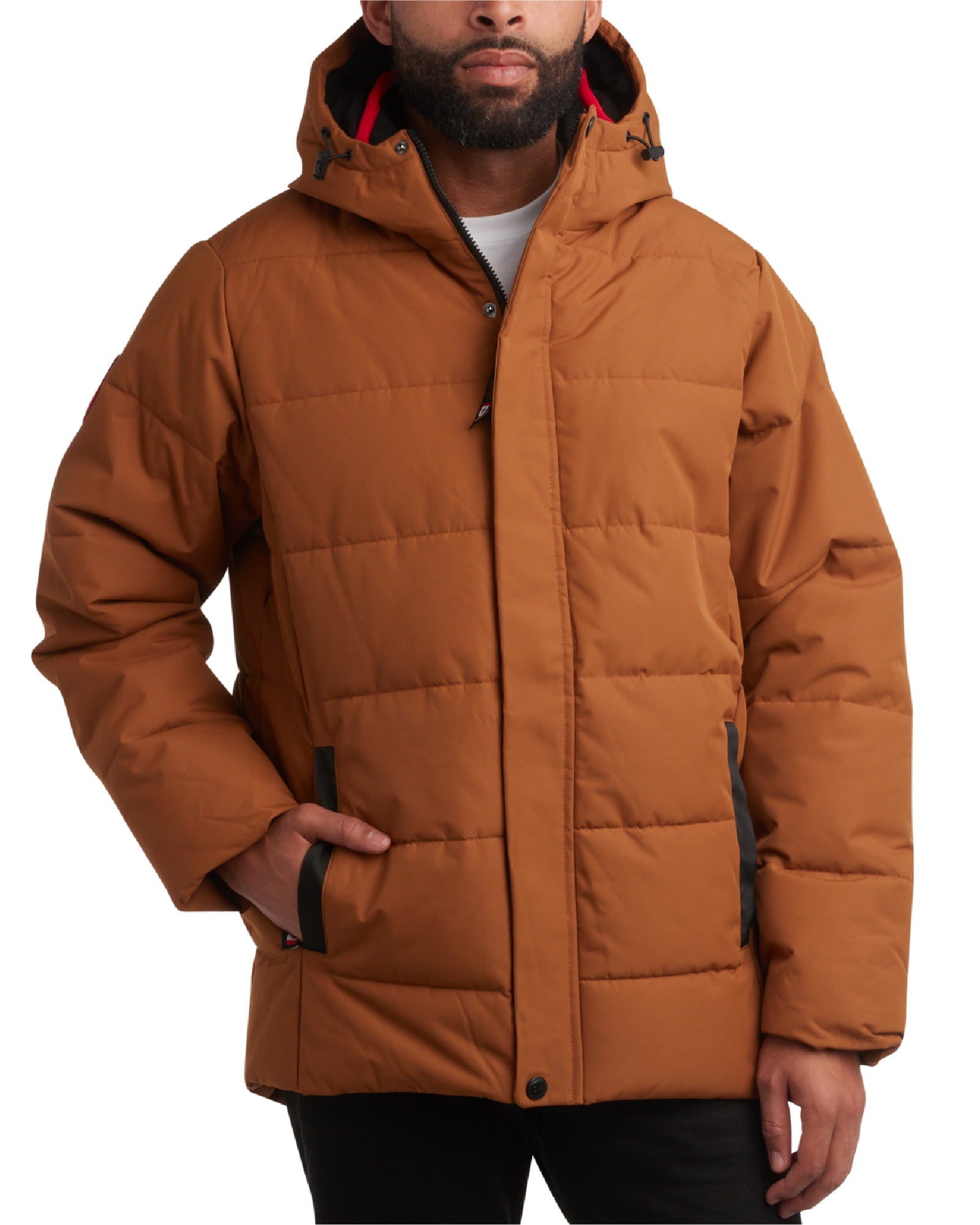 CANADA WEATHER GEAR Men's Winter Jacket – Heavyweight Puffer Jacket ...