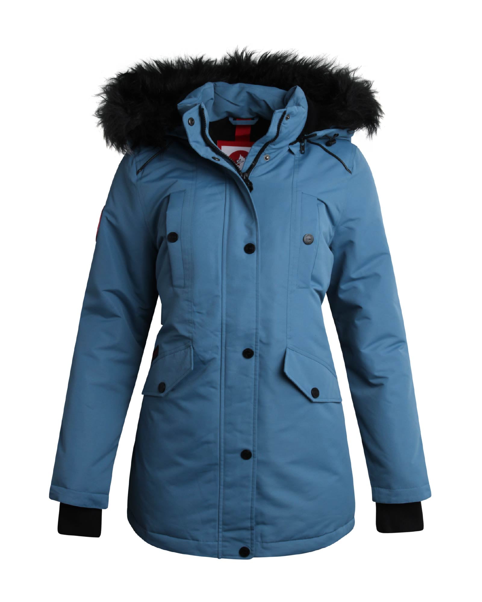 CANADA WEATHER GEAR Women's Winter Coat - Wind Water Resistant Faux Fur ...