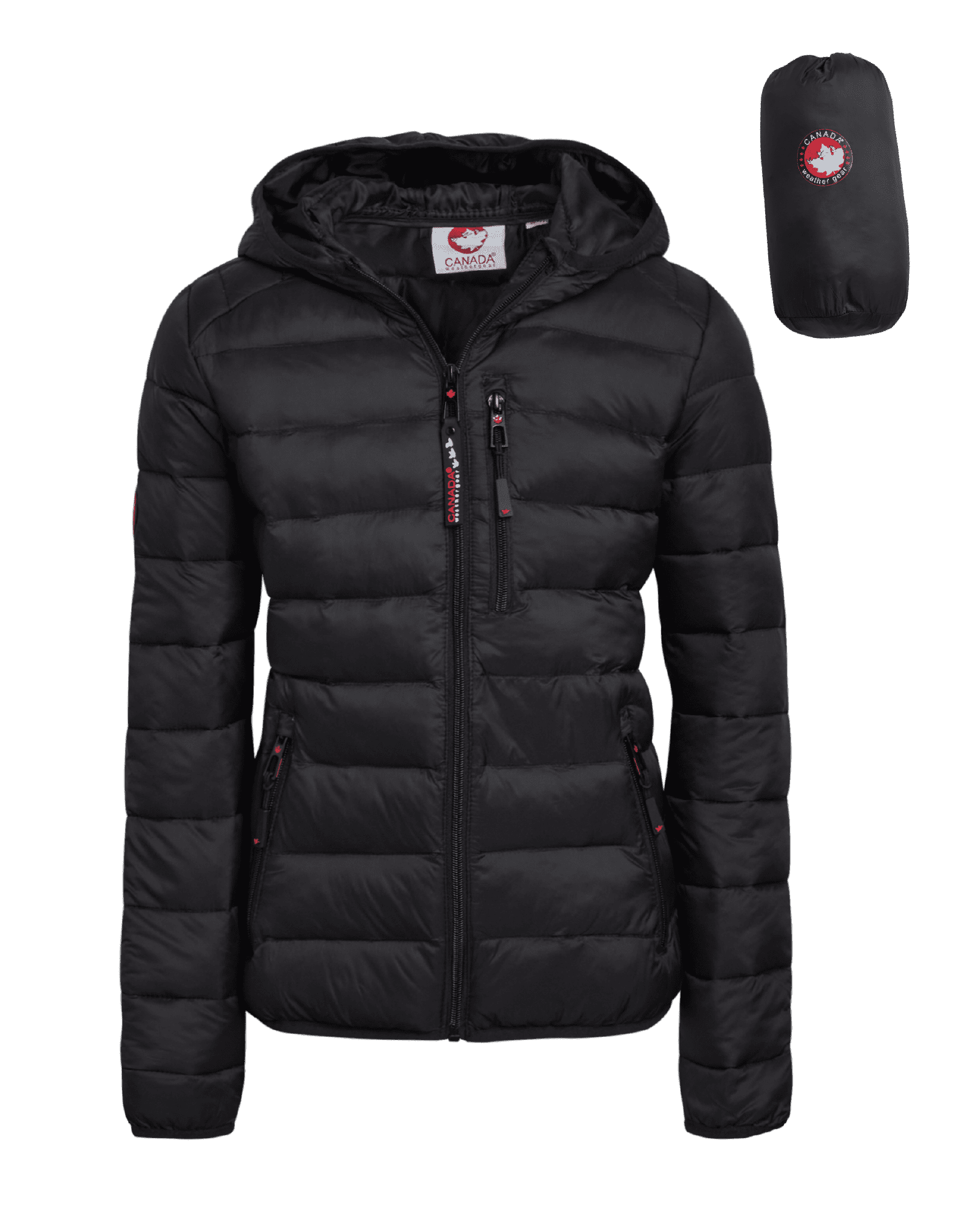 CANADA WEATHER GEAR Women's Puffer Jacket - Lightweight Packable Water ...