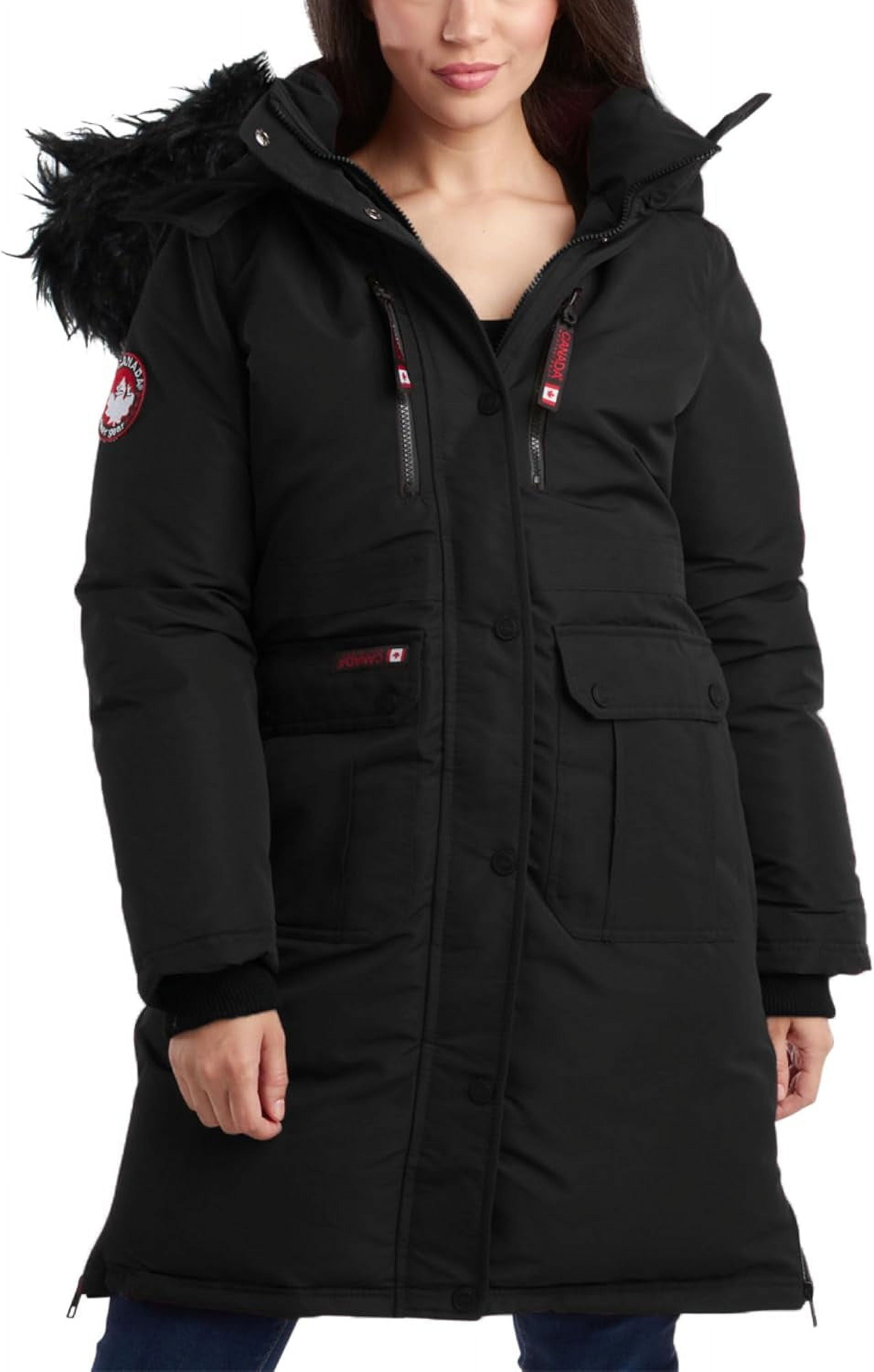 CANADA WEATHER GEAR Women's Winter Coat - Long Parka Jacket with ...