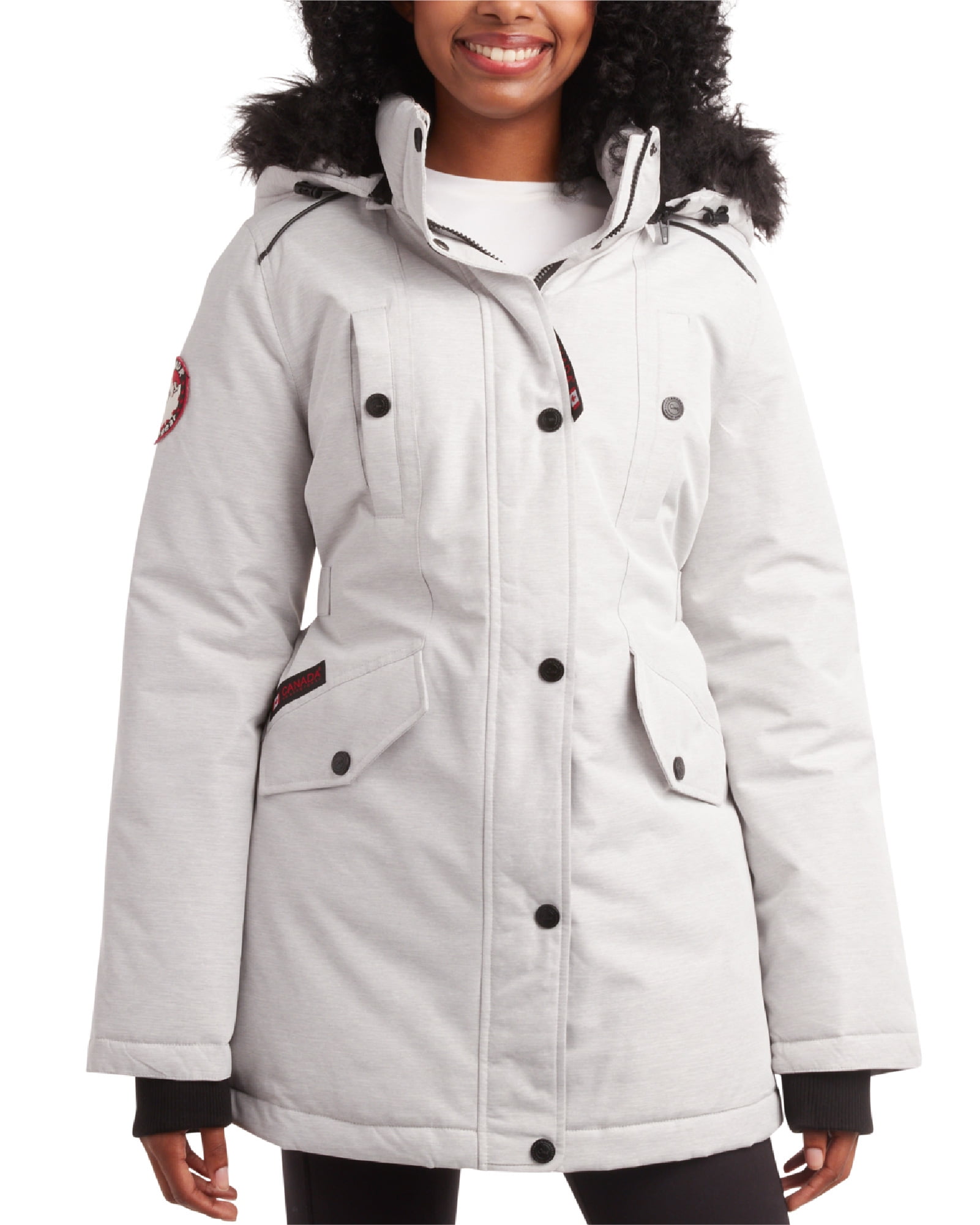 CANADA WEATHER GEAR Women's Winter Coat - Wind Water Resistant Faux Fur ...