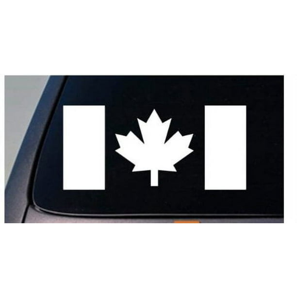 CANADIAN MAPLE LEAF FLAG canada country truck car window laptop vinyl ...