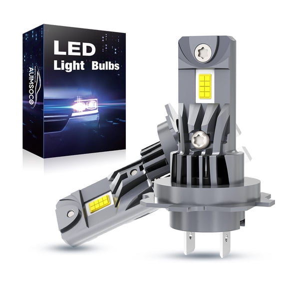 CANBUS 2x H7 LED Headlight Bulbs 6000K White 10000LM Super Bright High ...