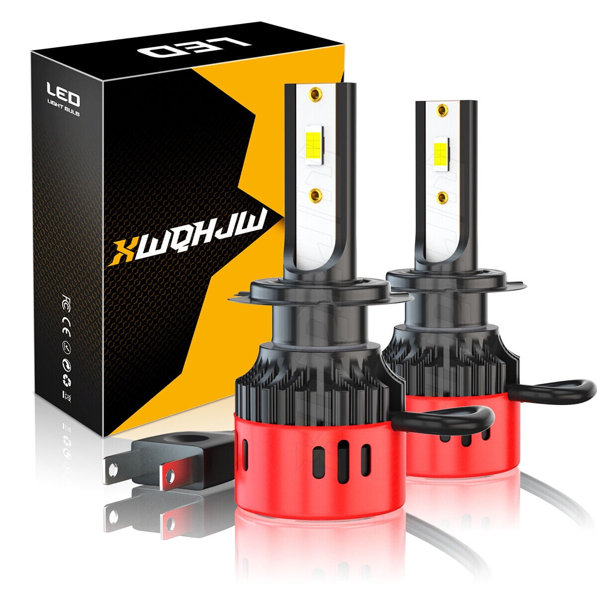 CANBUS H7 LED Headlight Bulb Kit High or Low Beam Super Bright White ...