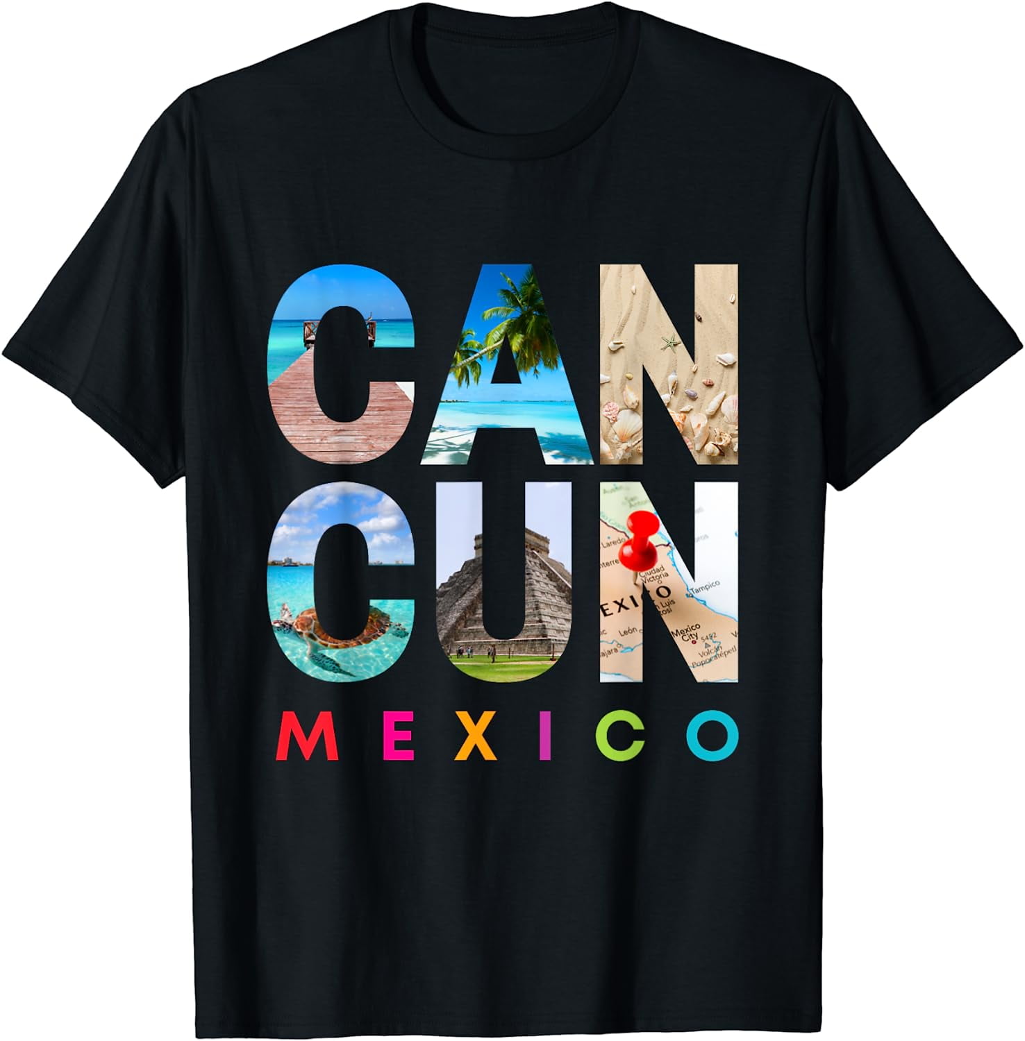 CANCUN MEXICO Vacation Beach Matching Family Group T-Shirt - Walmart.com