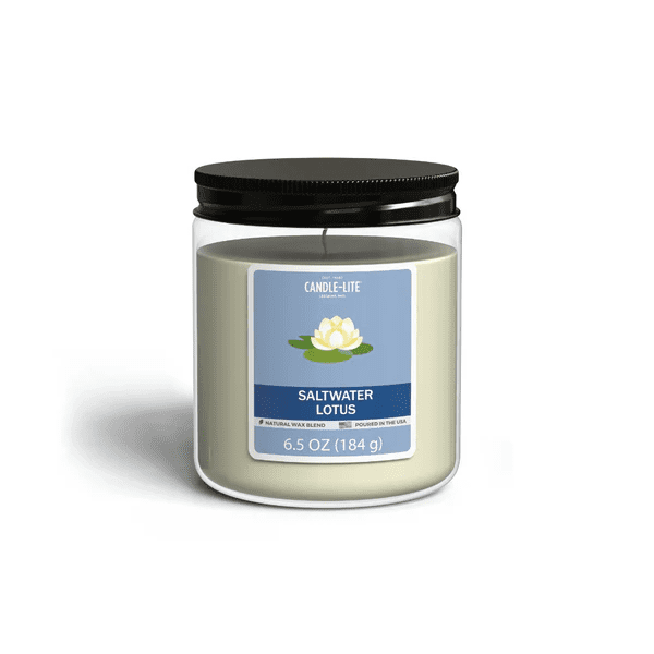 CANDLE-LITE Scented Candles, 6.5 oz. Two-Pack Aromatherapy Candles with ...