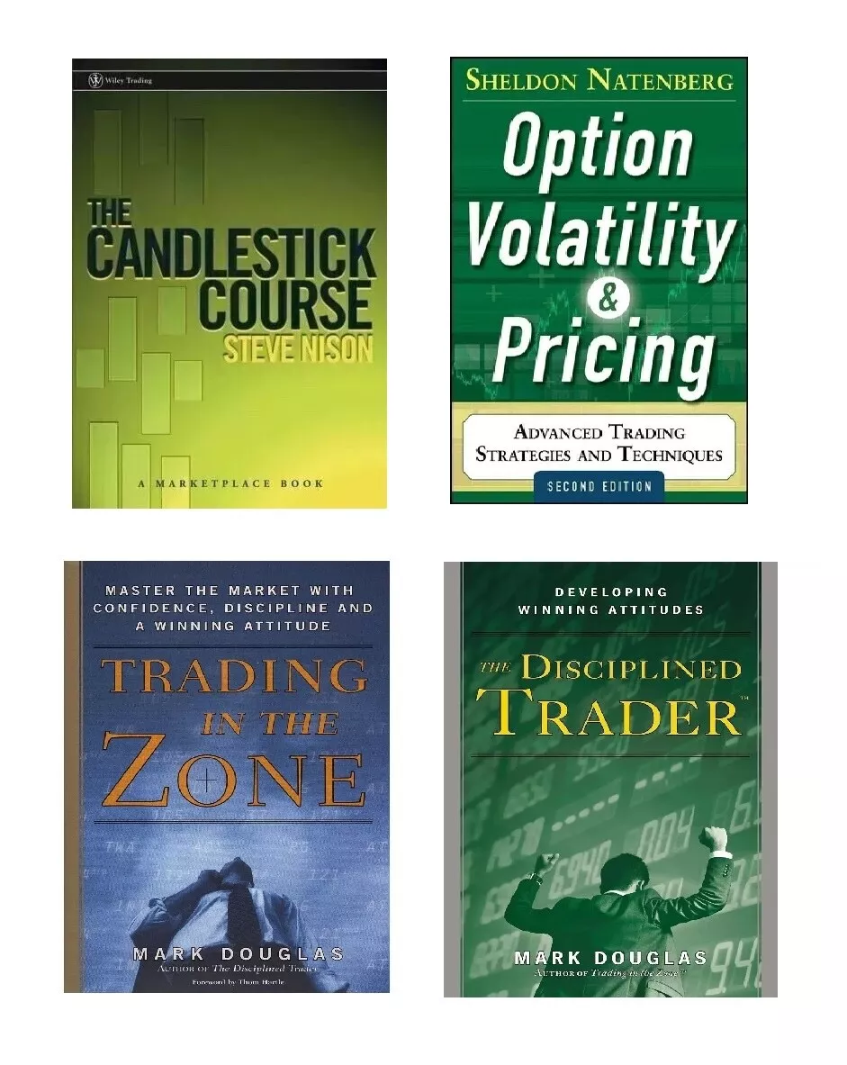 CANDLESTICK COURSE & OPTION VOLATILITY & TRADING IN THE ZONE & DISCIPLNED TRADER - Walmart.com