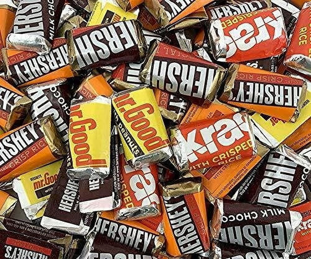 Candy Cabin Hershey's Miniature Assorted Candy Bars, 2 LB Bag, 32 ...