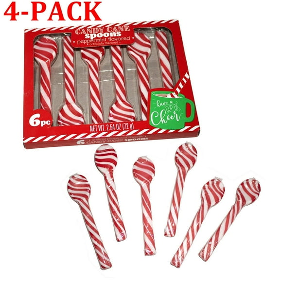Candy Cane Peppermint Spoons