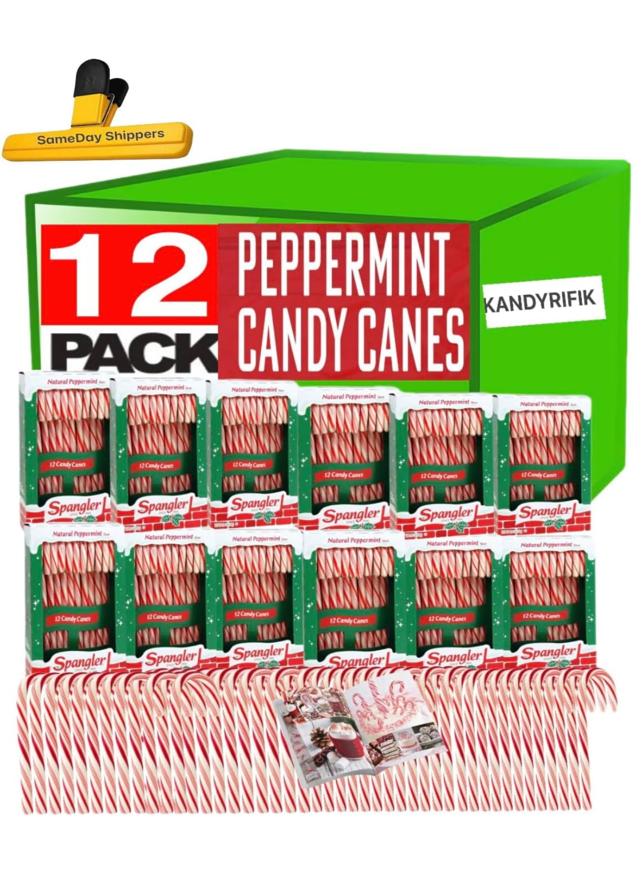 Candy Canes Spangler Candy Canes Red And White Peppermint Striped Candy Natural Peppermint