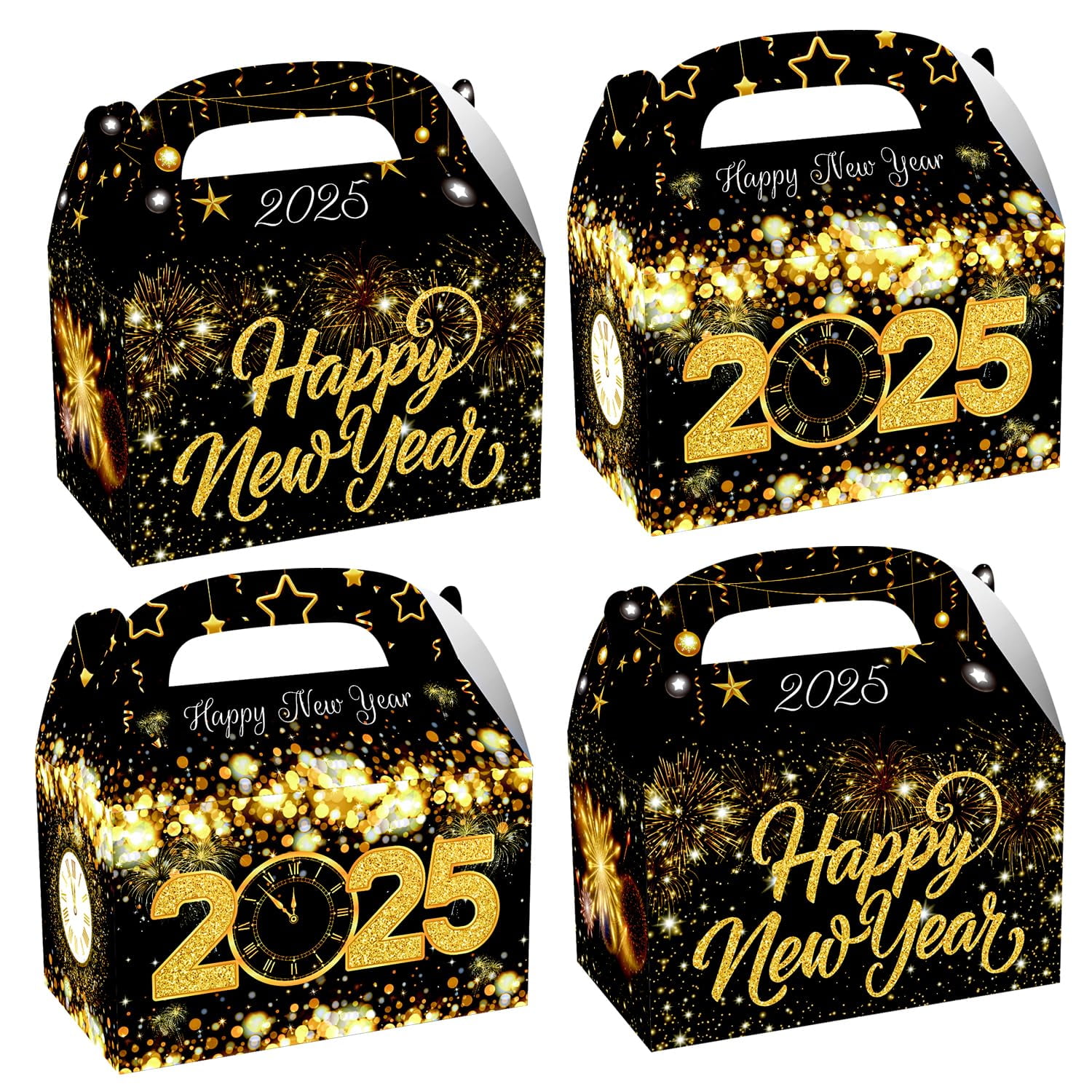 CANDY CHEF 2025 New IFF17 Year Party Boxes Happy New Year Treat Boxes ...