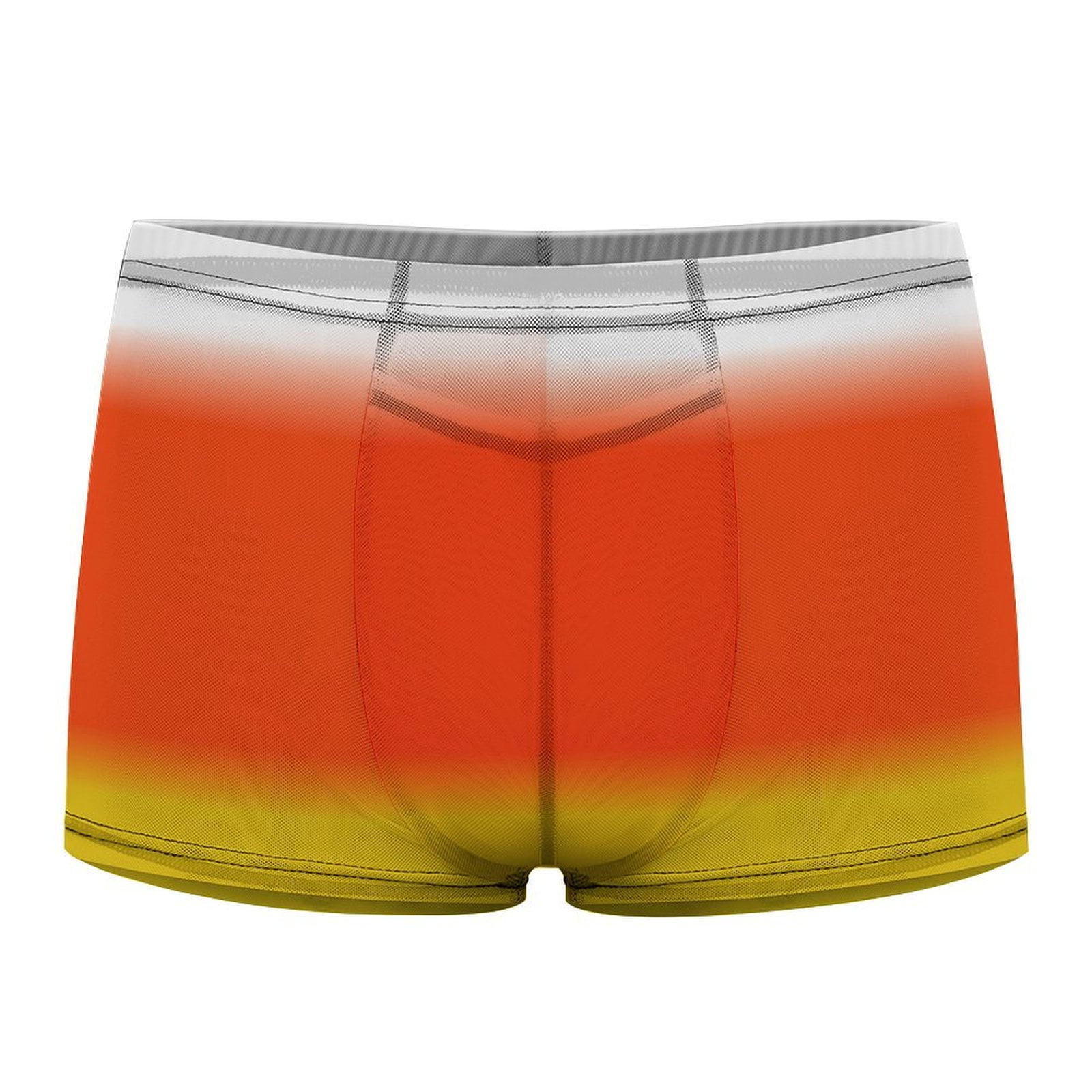 CANDY CORN Colors Ombre Men's Mesh Boxer Briefs Cooling Breathable ...