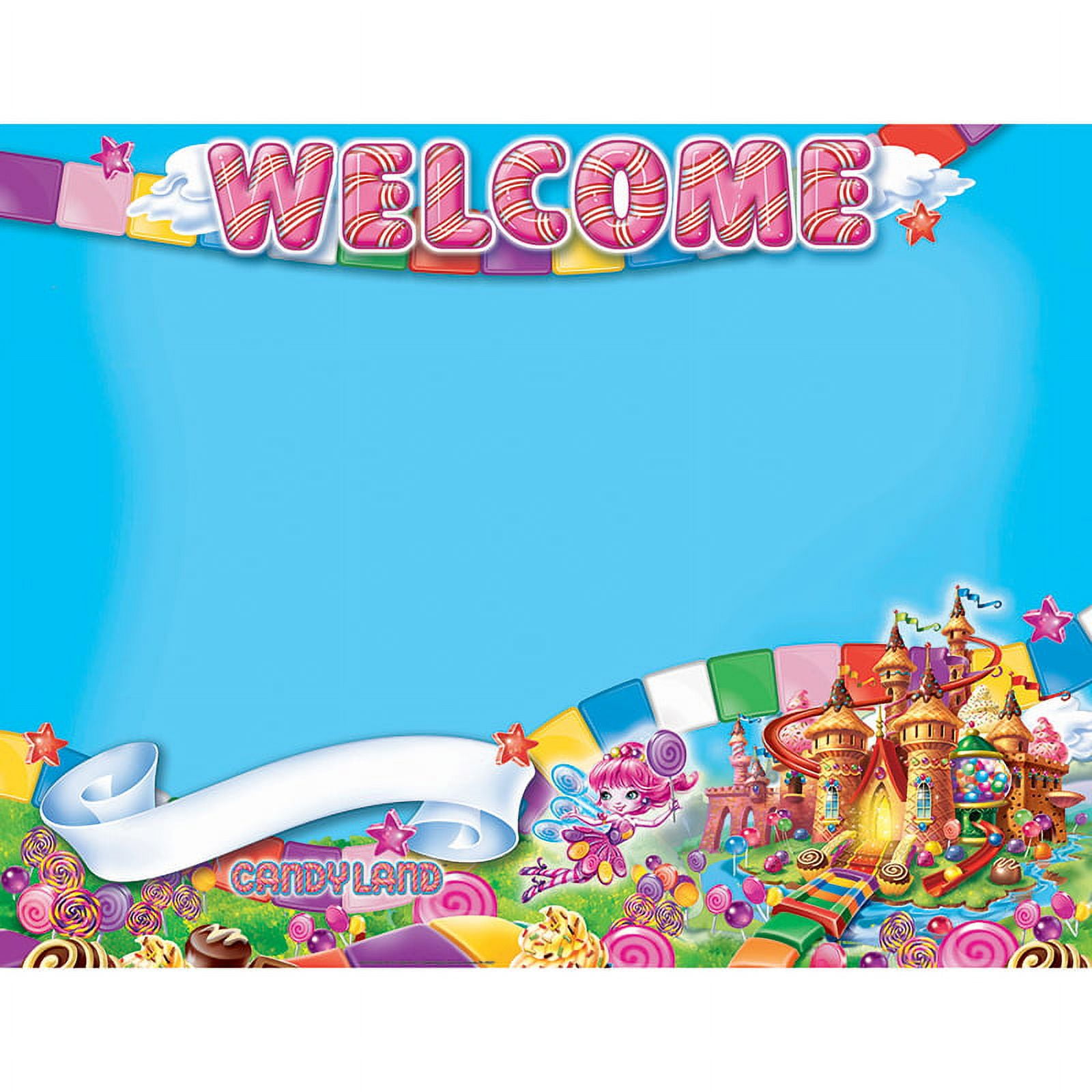 CANDY LAND WELCOME 17X22 POSTER - Walmart.com