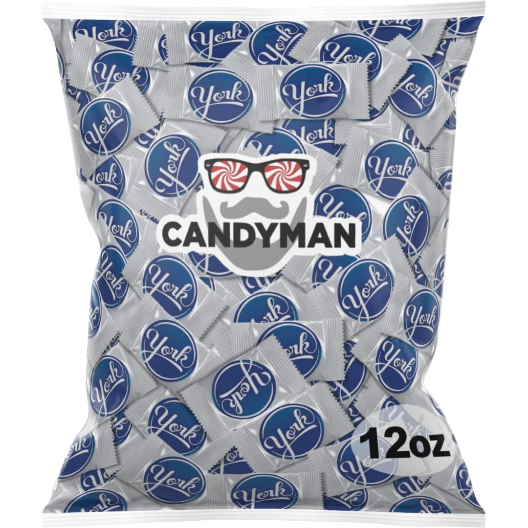 CANDYMAN (12 OZ) Chocolate Candy Bundle of York Peppermint Patties ...