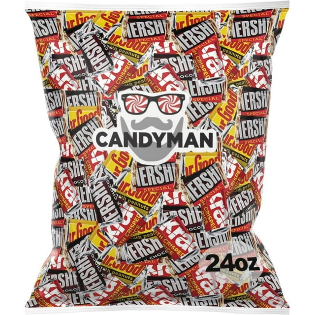 CANDYMAN (24 OZ) Chocolate Candy Bundle of Hershey's Mini Chocolates ...