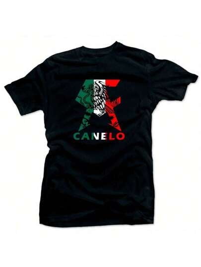 CANELO Men's T-Shirt.Mexico, Alvarez Boxing Championship FLAG Unisex ...