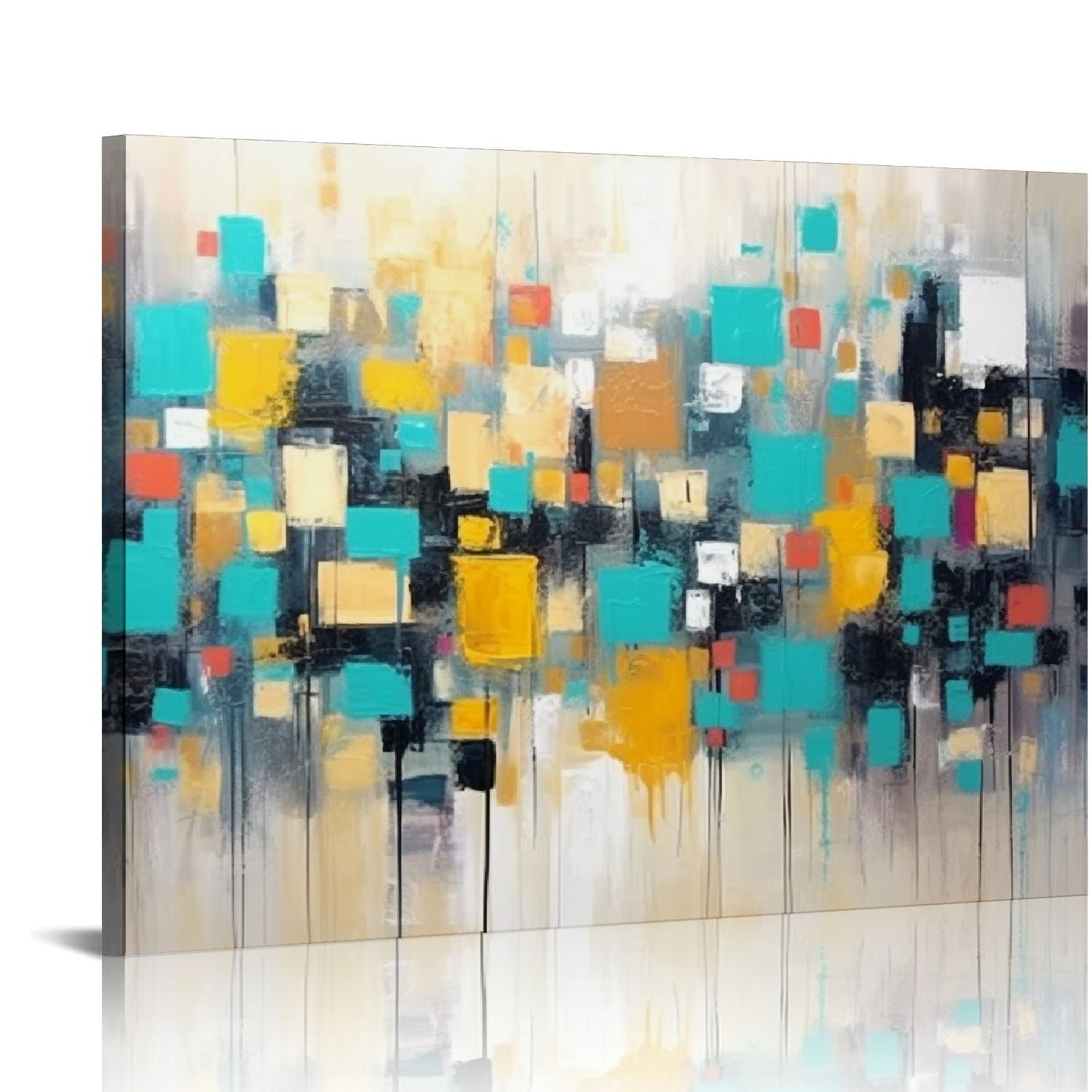 CANFLASHION Modern Wall-Art for Living Room - Abstract Canvas Wall Art ... CANFLASHION Modern Wall-Art for Living Room - Abstract Canvas Wall Art ...