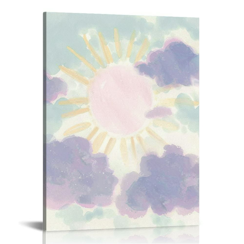 CANFLASHION Rainbow Room Decor for Girls Bedroom, Pretty Pastel Colors ...