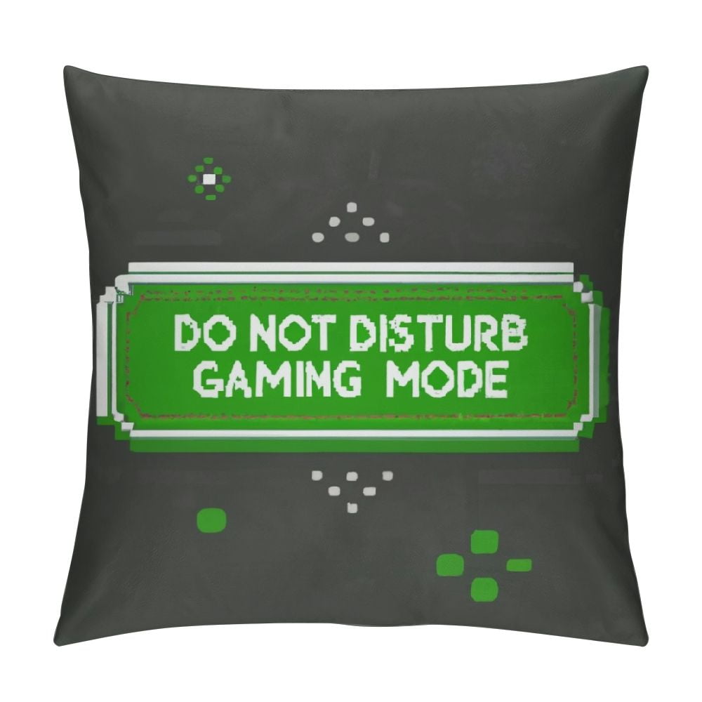 CANFLASHION Throw Pillow Cover Gamer Funny Quote Video Game Geek Gamer ... CANFLASHION Throw Pillow Cover Gamer Funny Quote Video Game Geek Gamer ...