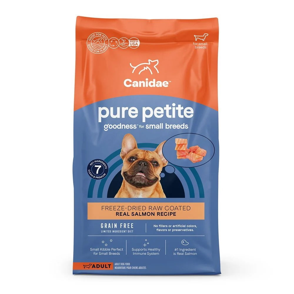 CANIDAE PURE Goodness Grain-Free LID Petite Small Breed Puppy Coated ...