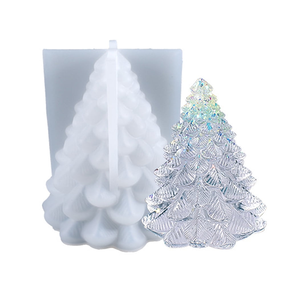 CANKER Christmas Tree Mold 3D Resin Epoxy Mould DIY Craft Molds Home ...