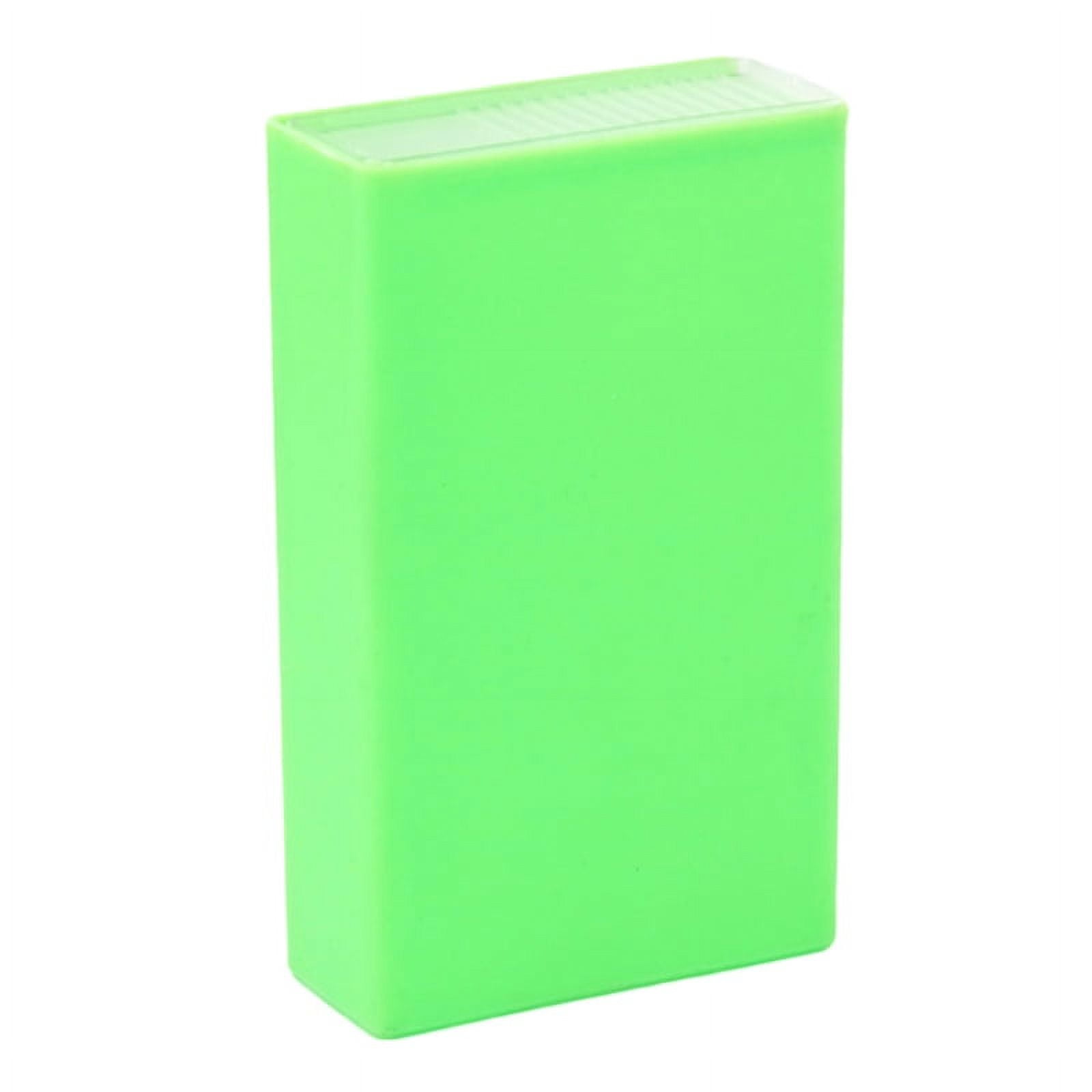 CANKER Transparent Portable Plastic Cigarette Case Dispenser Tobacco ...