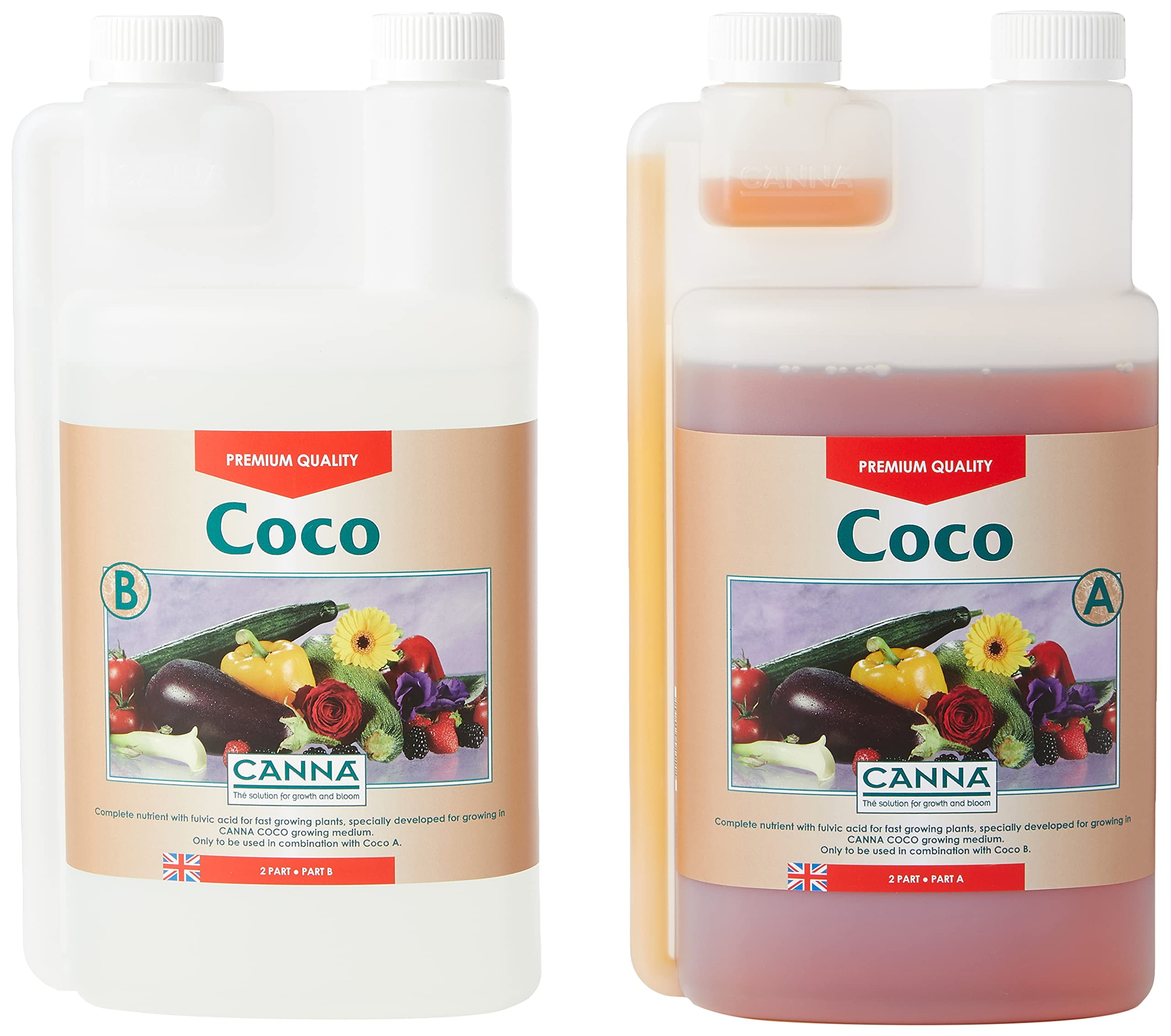 CANNA Coco 1L A&B Bottles Set - Walmart Business Supplies