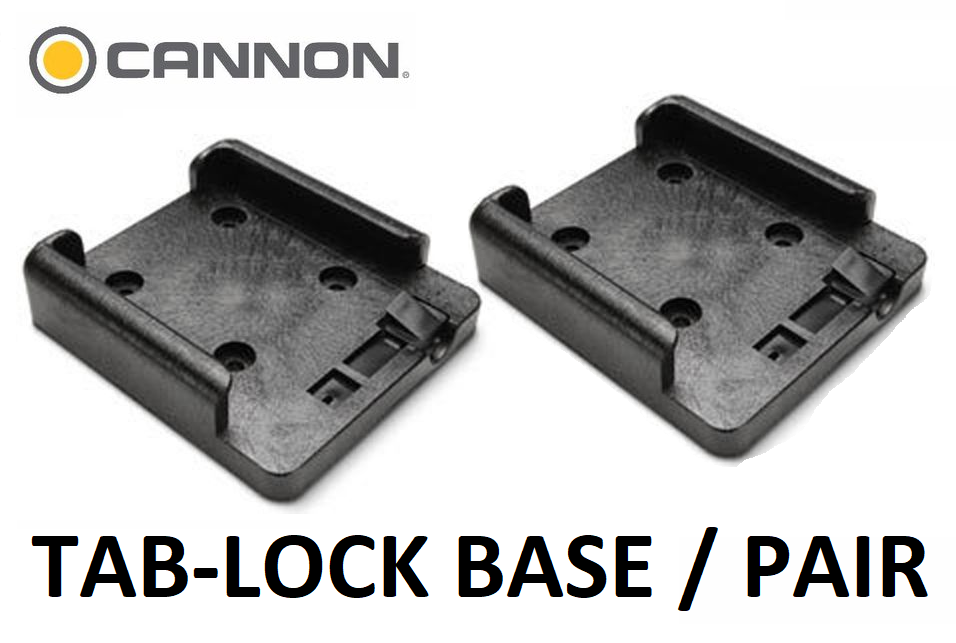 CANNON DOWNRIGGER TAB LOCK MOUNTING BASES / PAIR / 2 BASES / PART ...
