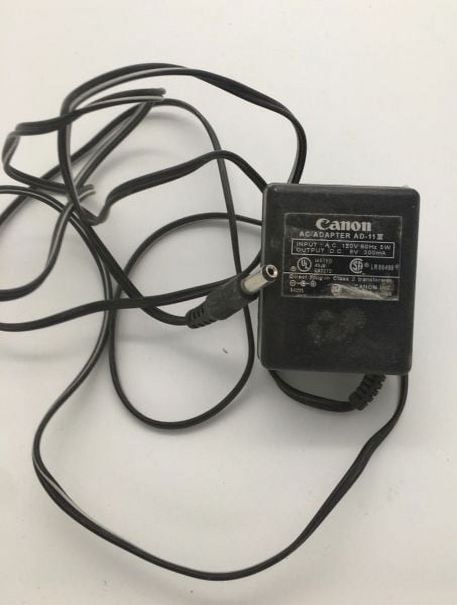 Canon ac adapter ad-11 iii dc 6v 300ma - Walmart.com