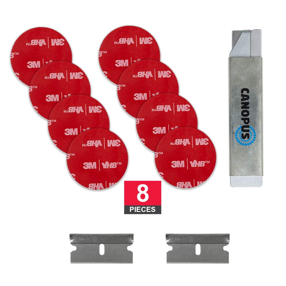 CANOPUS Circle Double Sided Adhesive Pads, Mounting Foam Tape, Made in ...