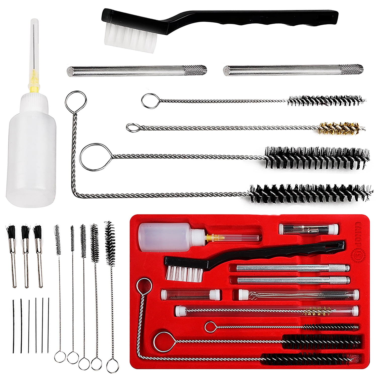 CANOPUS Professional Spray Gun Cleaning Kit, 23 Piece Complete ...