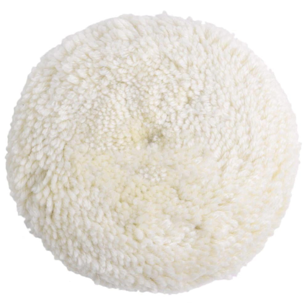 CANOPUS Wool Pads, 7 inches 100% Wool Hook & Loop Buffing Pad for ...