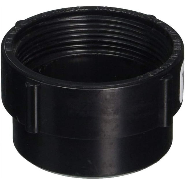 CANPLAS 103702SBC Cleanout Body, 2 in, FNPT x Spigot, ABS, Black, SCH ...