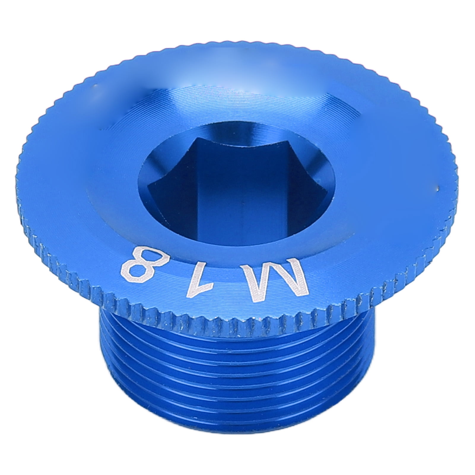 CANSUCC M18 Mountain Bike Crank Cover Screws Rustproof Bicycle Crankset Arm Fixing ScrewBlue ...