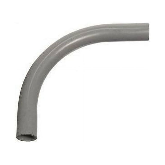 CANTEX 5133823 Conduit Elbow, 90 deg Angle, 1/2 in Plain, PVC, Gray ...