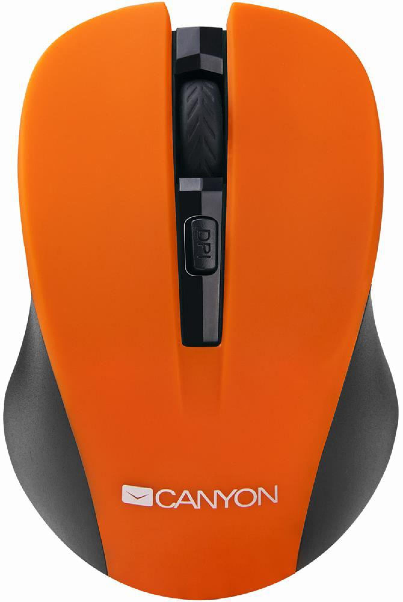 CANYON - Wireless Optical Mouse, Orange - Walmart.com